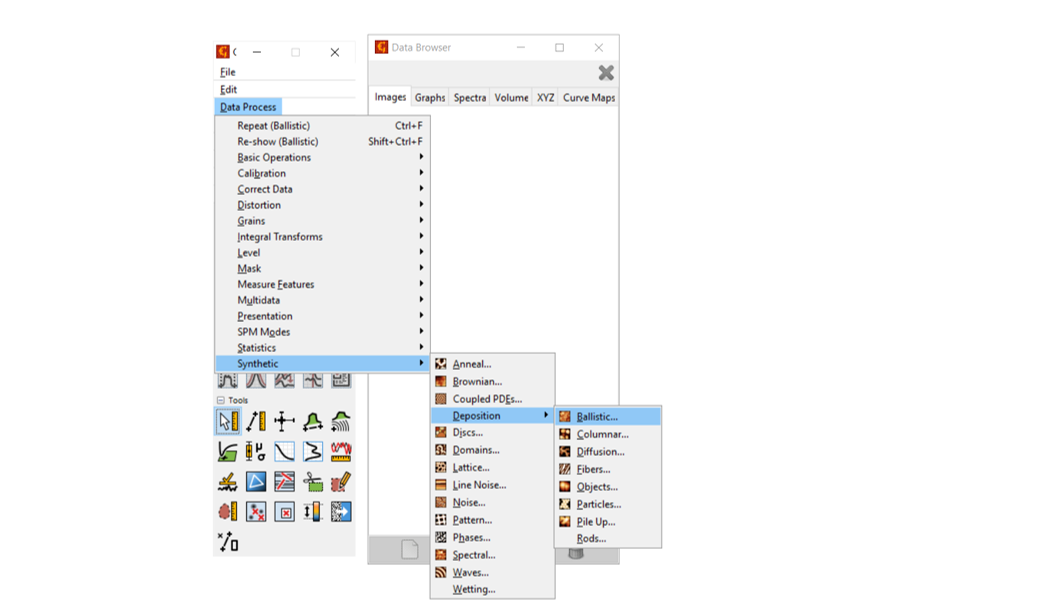 FridayAFM - Gwyddion roughness analysis