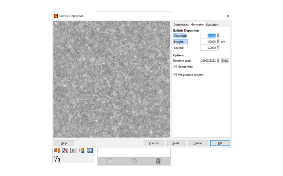 FridayAFM - Gwyddion roughness analysis
