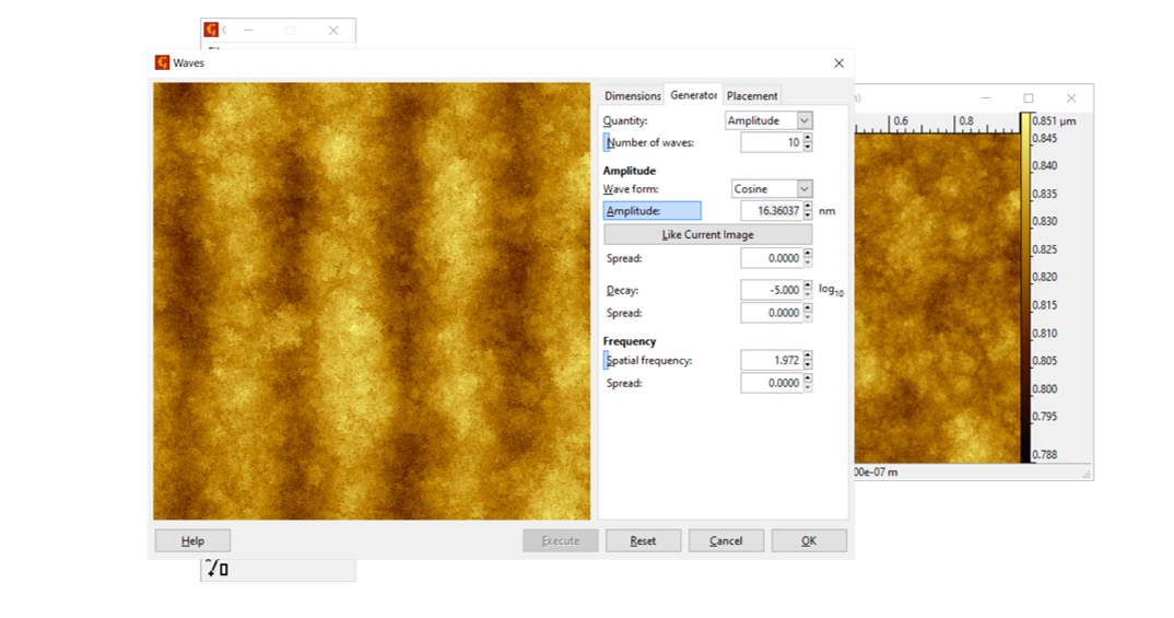 FridayAFM - Gwyddion roughness analysis