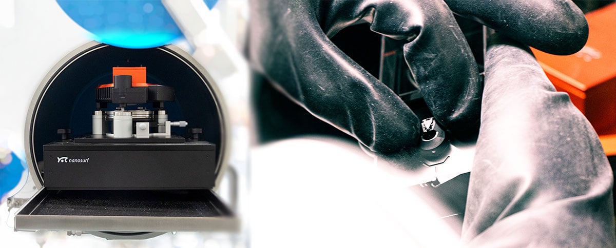 AFM Glovebox Workstation